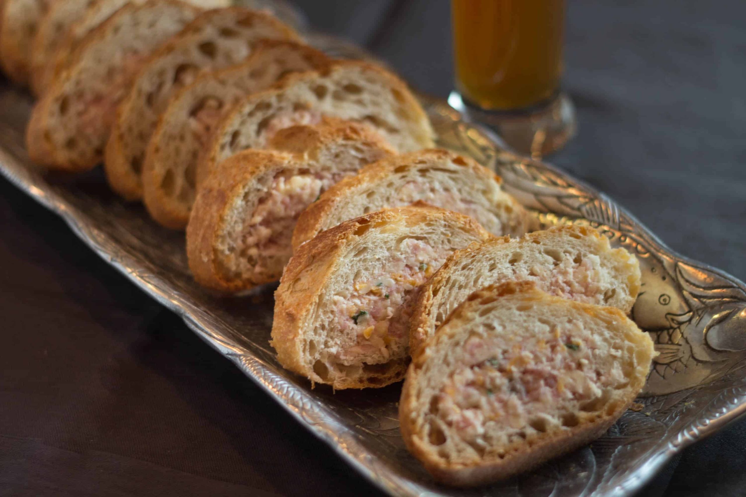Cheesy Stuffed Bread - The Scramble