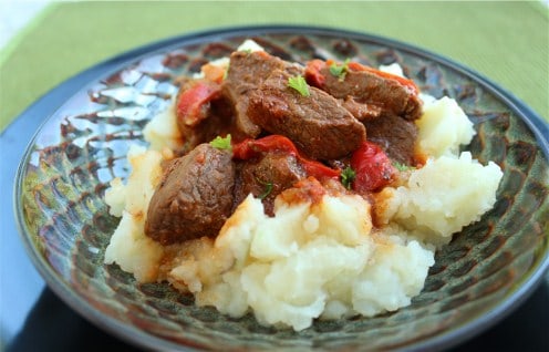 Hungarian Beef and Red Pepper Stew - The Scramble