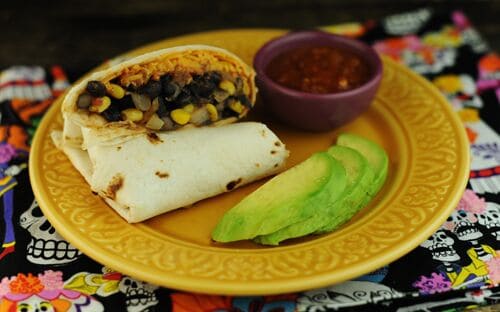 Chipotle Bean and Corn Burritos - The Scramble